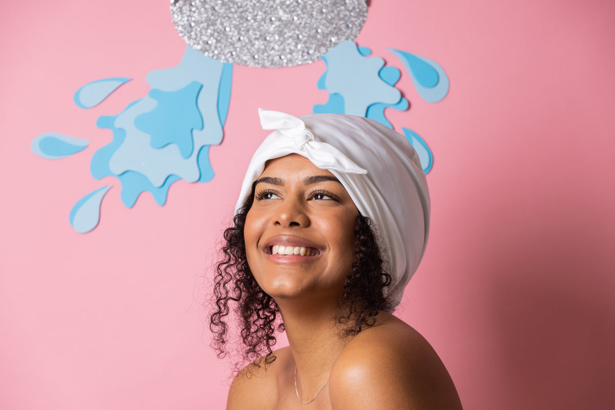 Splash Happy Silk Sleep Caps, Silk Bonnets, Shower Caps, Towel Turbans