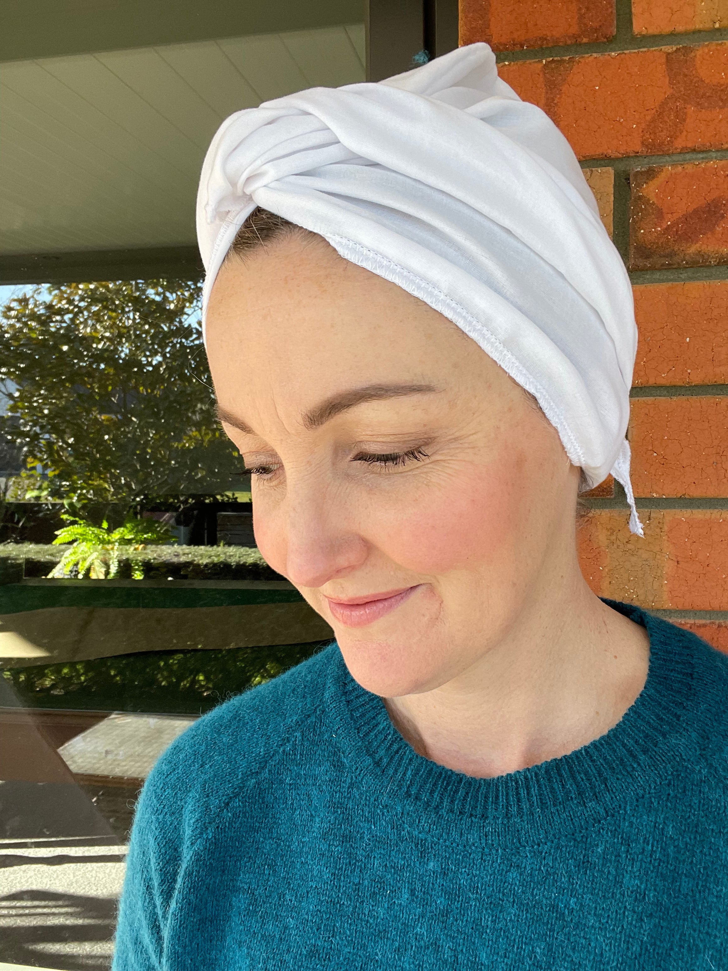 Splash Happy Muslin Towel Turban